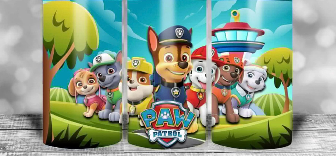 Paw Patrol Drink Bottle | Krafty Kreationz & Kandy Co